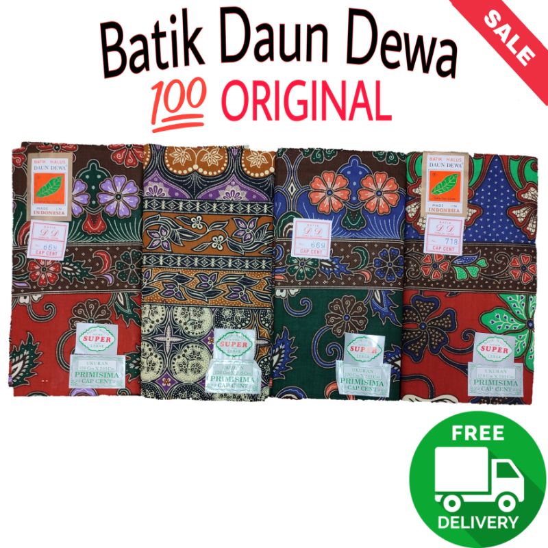 Batik Daun Dewa Original 💯 | Shopee Malaysia