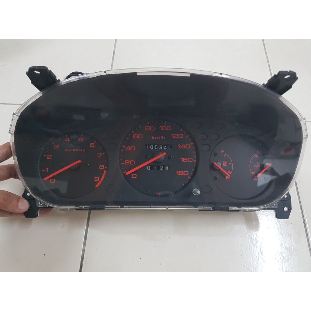 Honda Civic SO4 EK4 96 98 spec B16A JDM SiR meter cluster manual amber ...