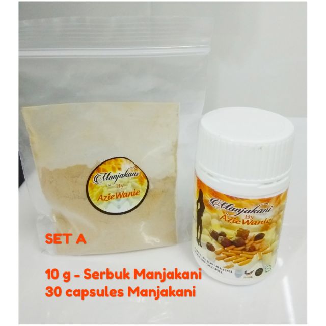 🔥🔥🔥 Set Kombo Serbuk dan Kapsul Manjakani 🔥🔥🔥 | Shopee Malaysia