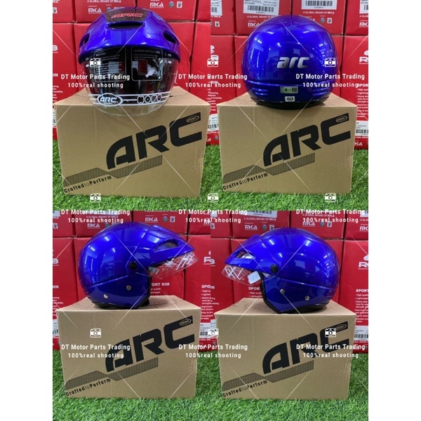 ORIGINAL ARC AF6 HELMET HALF CUT (60CM SIZE L) 100% ORIGINAL | Shopee ...