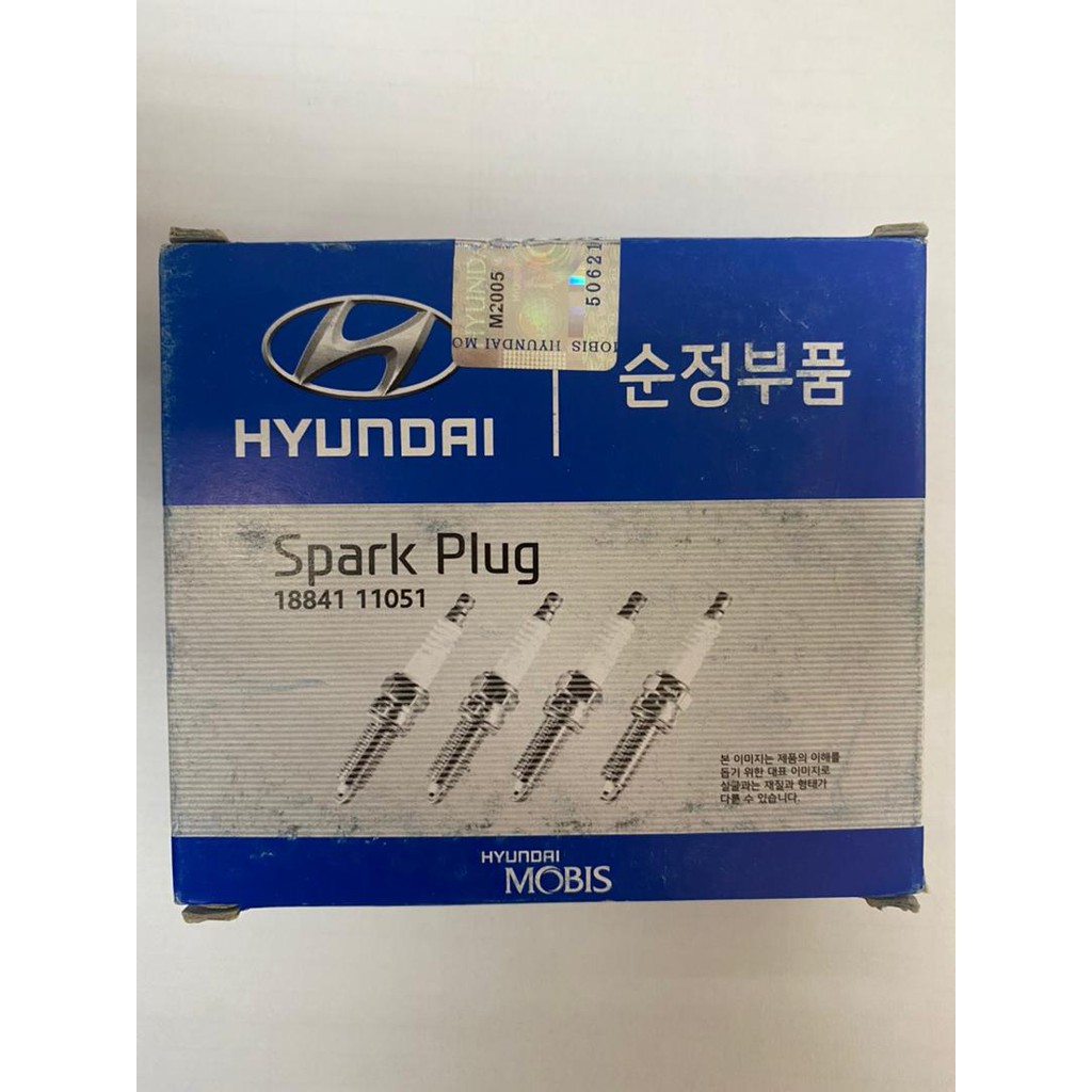 SPARK PLUG (SET - 4PC) GENUINE PART (ORIGINAL) [18841-11051] NGK LFR5A ...