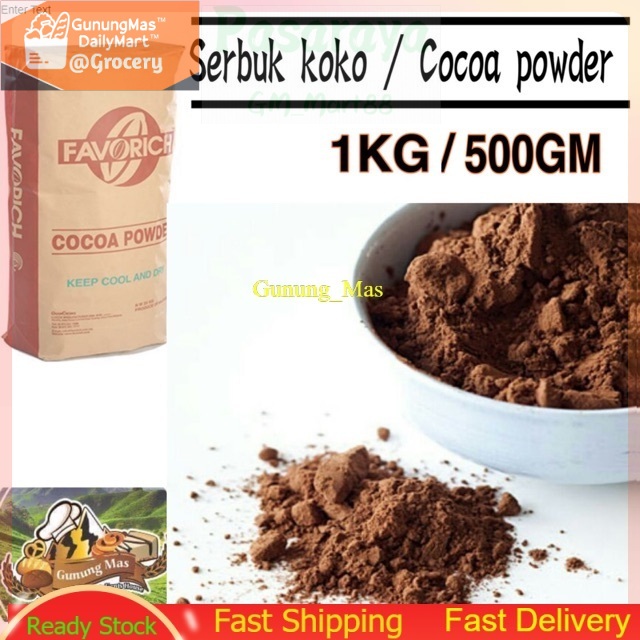 🔥HotSales 🔥Serbuk Koko / Cocoa Powder 500g 1kg 5kg | Shopee Malaysia