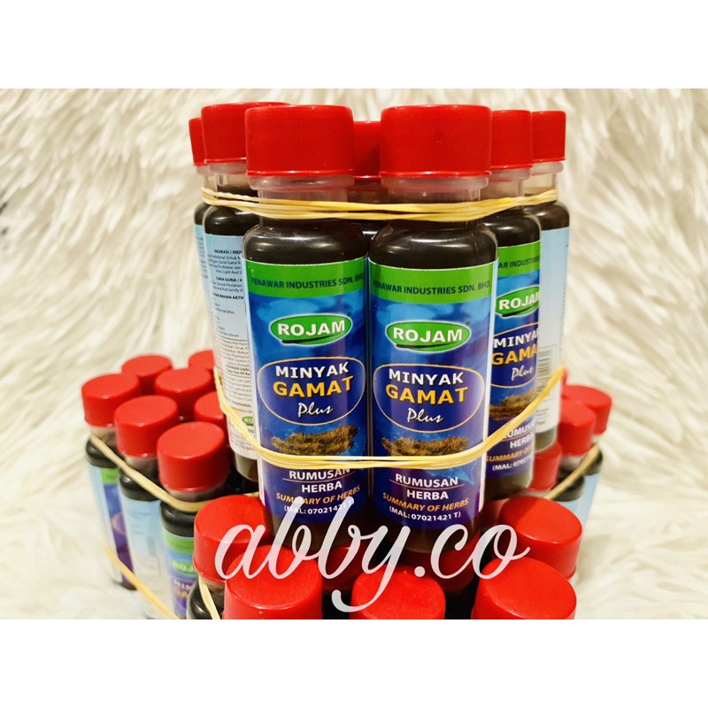 MINYAK GAMAT ROJAM 💯 Original | Shopee Malaysia
