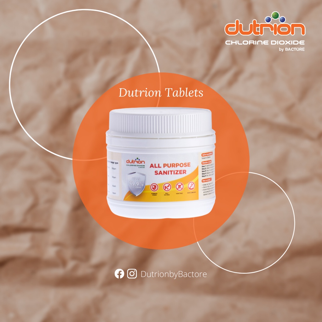Dutrion Tablets - by Bactore (200g) [200 Tablets] | Shopee Malaysia