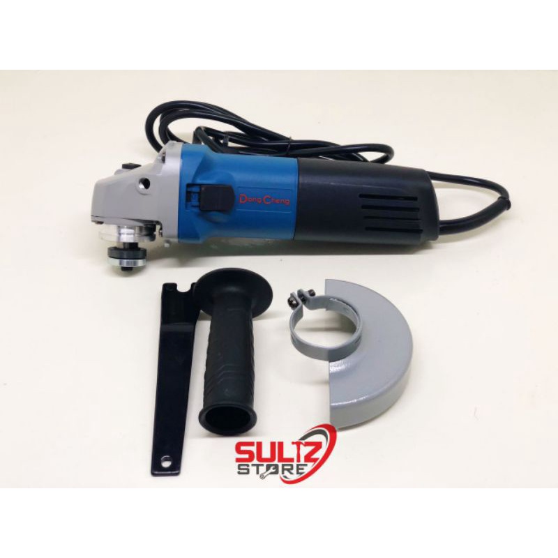 Dong Cheng Eletric Angle Grinder DSM03-100A Mesin Potong Besi Mesin ...