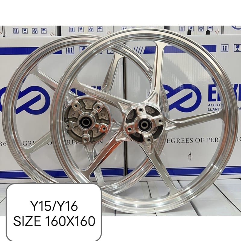 OFFER FG511 Y15 / Y15ZR / Y16 / RS150 Sport Rim CNC ( FG511 ENKEI ) CHORME | Shopee Malaysia