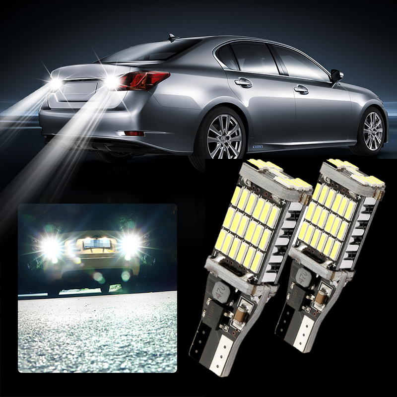 [Ready Stock] 2pcs MYVI ALZA AXIA LIVINA T15 BA15S W16W 45SMD Reverse ...