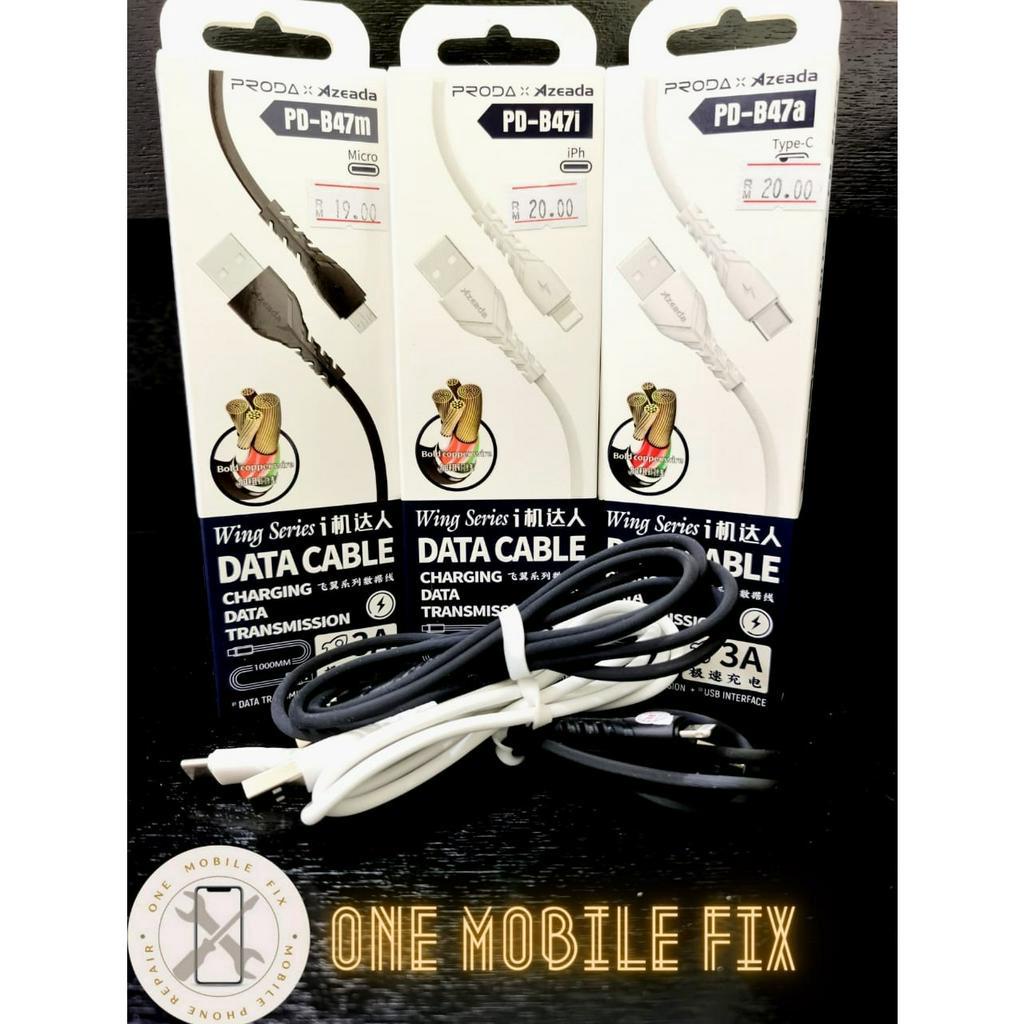 Proda X Azeada 3A Data Cable | Shopee Malaysia