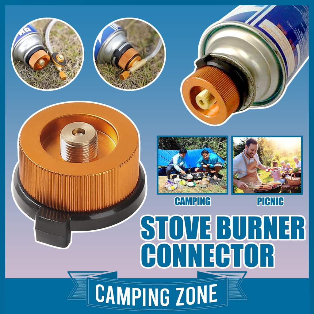 Outdoor Bottle Adaptor Transfer Nozzle Connector for Camping Stove ...