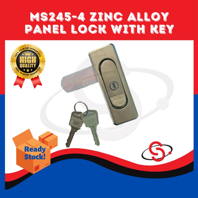 SCM RV245-4 Zinc Alloy Panel Lock with Key Door Lock Enclosure Server ...