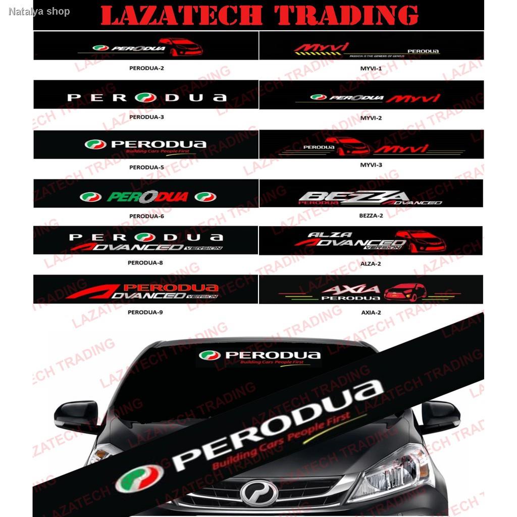 PERODUA CAR STICKER / CUSTOM CUT NEON LIGHT STICKER (HAND MADE ...