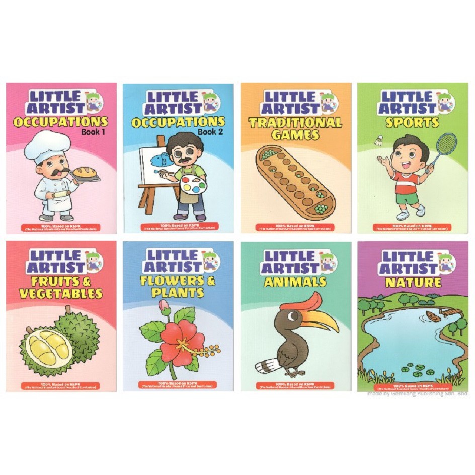 Little Artist Colouring Book | Shopee Malaysia