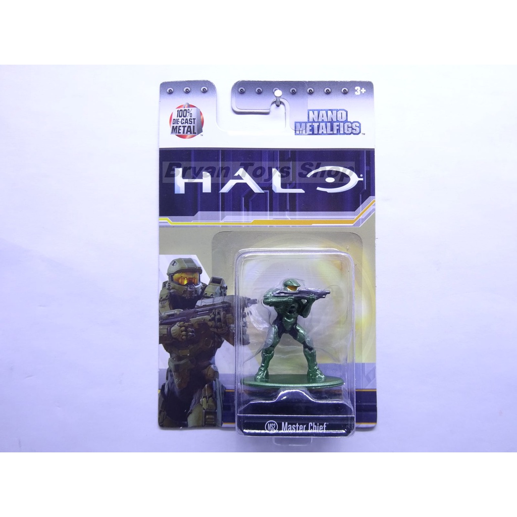 Jada Nano Metalfigs Hello Master Chief | Shopee Malaysia