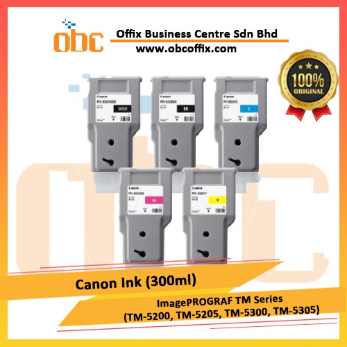 PFI8320-Canon Ink Cartridges (300ml) for imagePROGRAF TM Series (TM-5200, TM-5205, TM-5300, TM ...