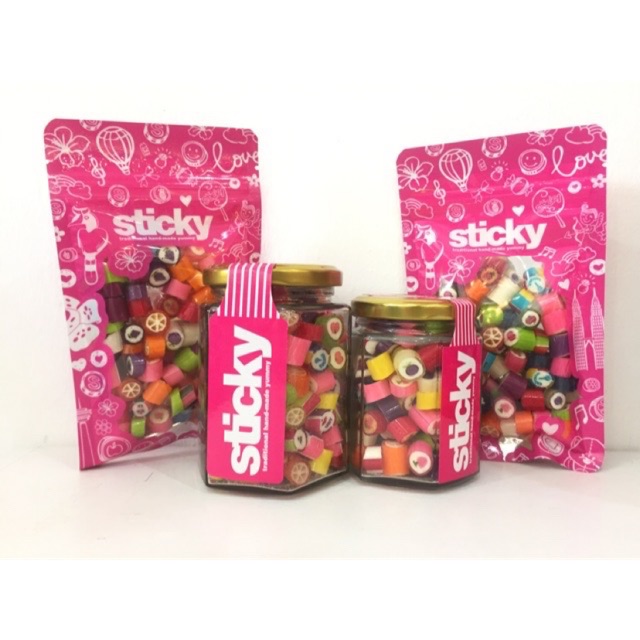 [READY STOCK] Sticky Candy Mix Rock 70g/120G/190G | Shopee Malaysia