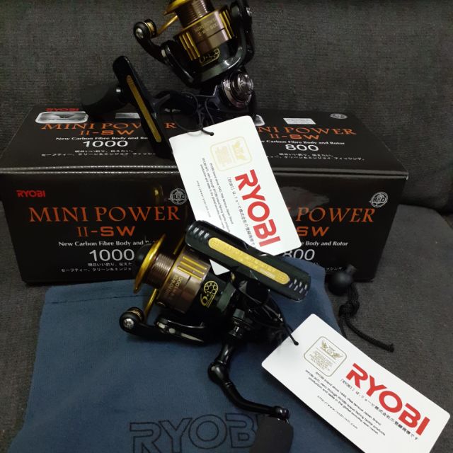 Ryobi Mini Power II‐Sw800/Sw1000 Salwater Fishing Reel | Shopee Malaysia