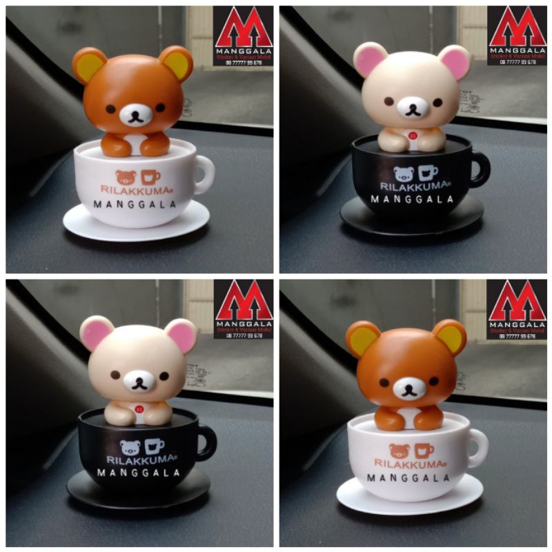 Doll Display Cake Toppers Bobble Head Solar Rocking Car Dashboard Cake ...