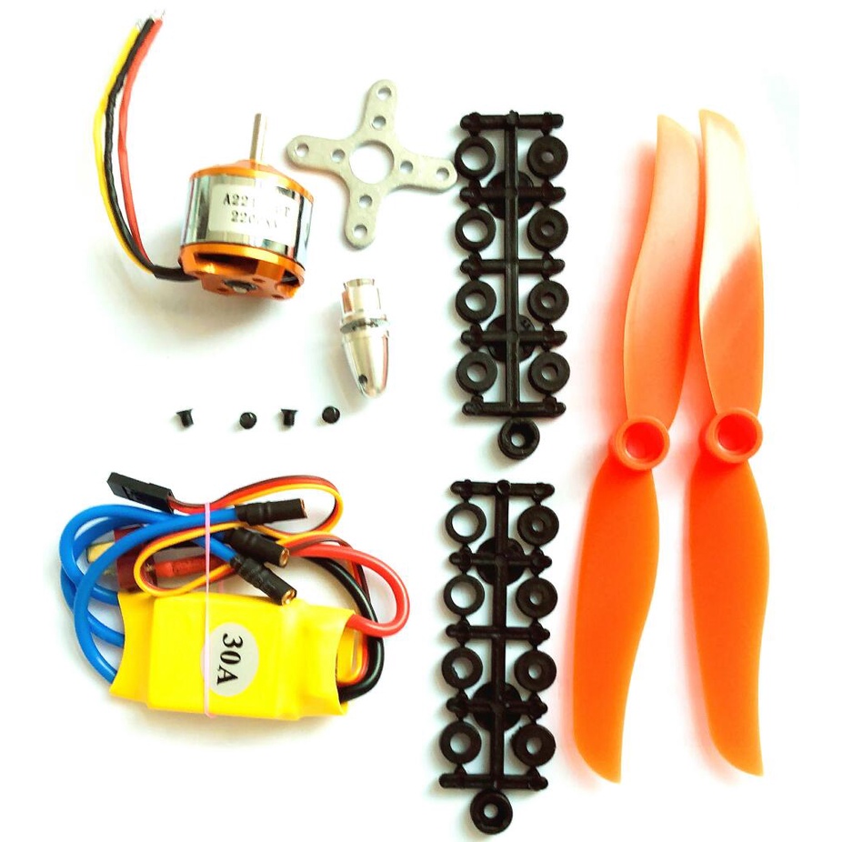 A2212 2212 2200KV Brushless Motor 30A ESC Motor 6035 Propeller SG90 9G ...