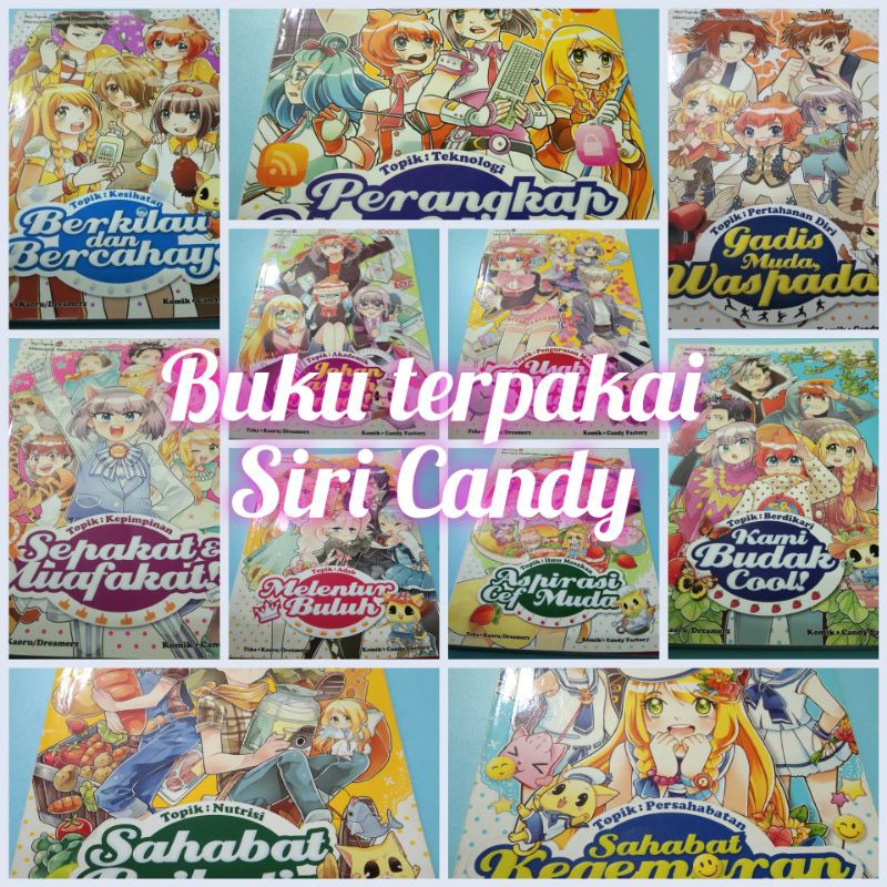 Buku Komik Siri Candy Prelove | Shopee Malaysia