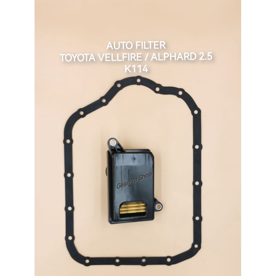 TOYOTA ALPHARD VELLFIRE 2.5 HARRIER 2.0 K114 K115 GEARBOX AUTO FILTER ...