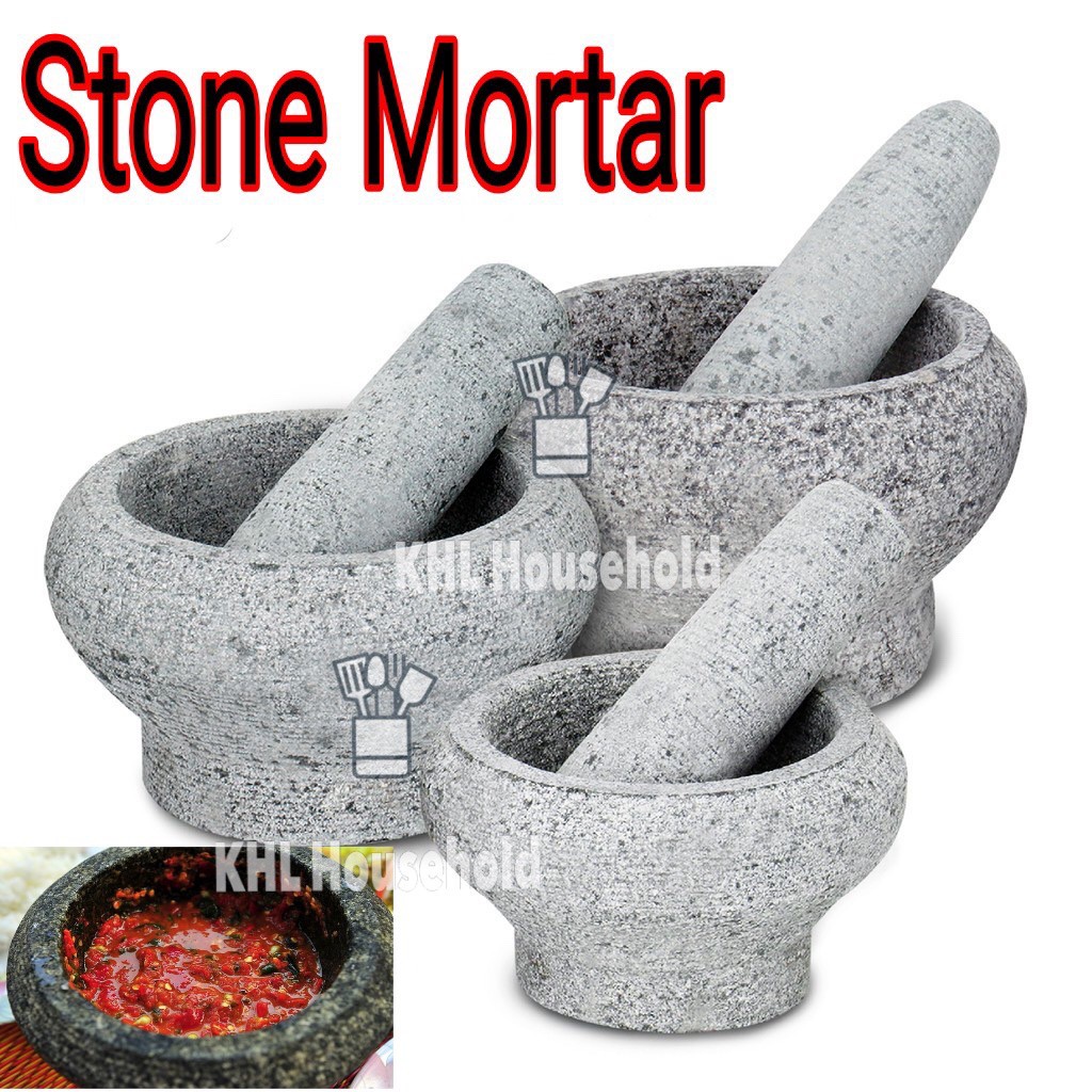 Lesung Batu/ Stone Mortar with Pestle/ Anak Lesung Batu / Batu Lesung ...