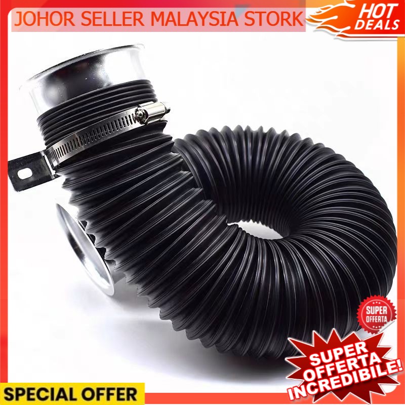 Turbo Kit Vent Hi Low Adjustable Tube Steel Titanium Flexible Hose Ram ...