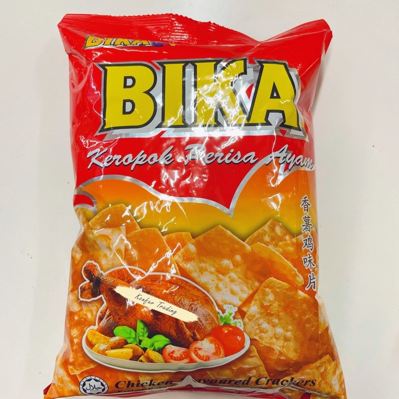 BIKA / KEROPOK PERISA AYAM / SAYUR / CHICKEN / VEGETABLE / 60G | Shopee ...