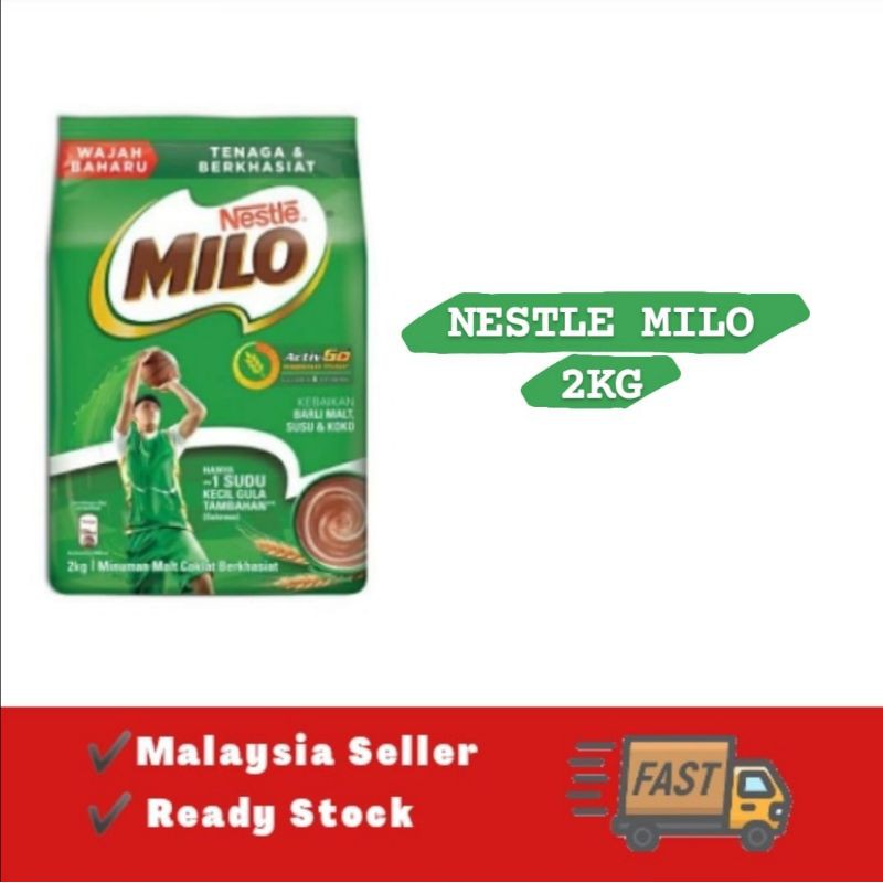 Nestle Milo Activ-Go (2kg) Expired: December 2021 | Shopee Malaysia