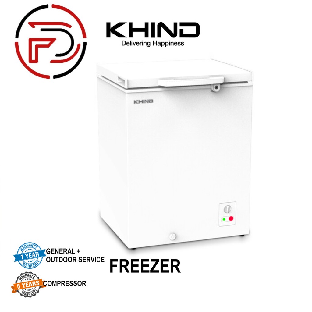 KHIND Freezer (142L ) FZ142 [READY STOCK ] | Shopee Malaysia