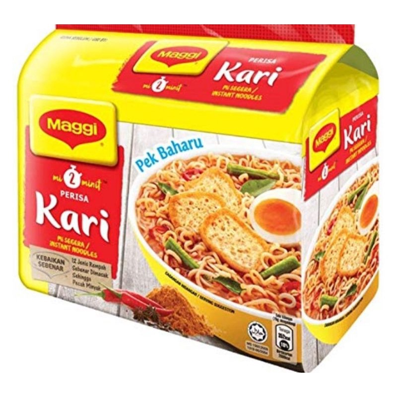 MAGGI KARI MI SEGERA 79GX5 | Shopee Malaysia