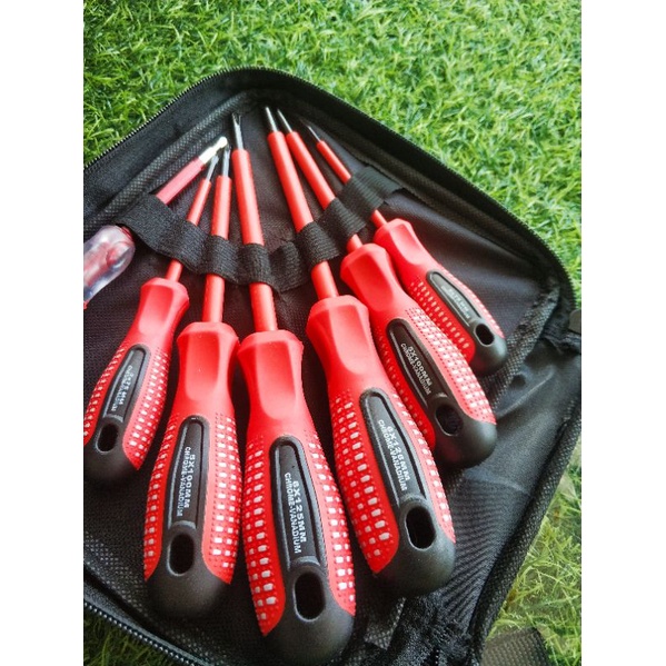 7 pcs Insulated Electrical Screwdriver Tools Set Screw Driver Set ...