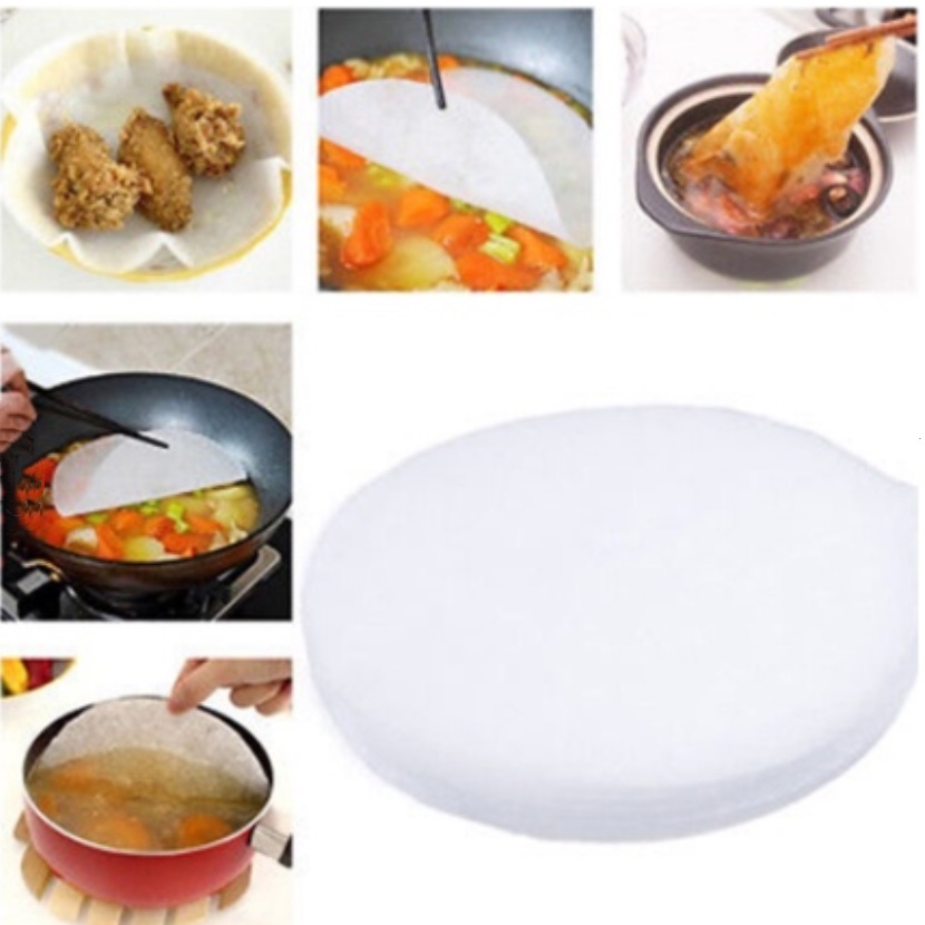 12 pcs/Pack Disposable Food oil-absorbing Paper Kitchen Soup Baking ...
