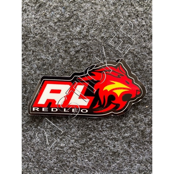 STICKER FANCY RL RED LEO!!!!! READY STOCK.. | Shopee Malaysia