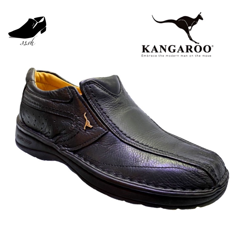 💯🔥Original KANGAROO 🦘ULTRA LIGHTWEIGHT men full leather formal shoe ...