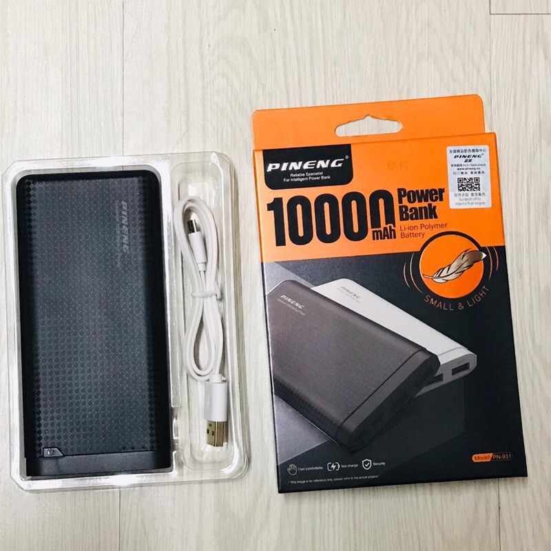 PowerBank 10000mAH Pineng ( New Model PN931 ) | Shopee Malaysia