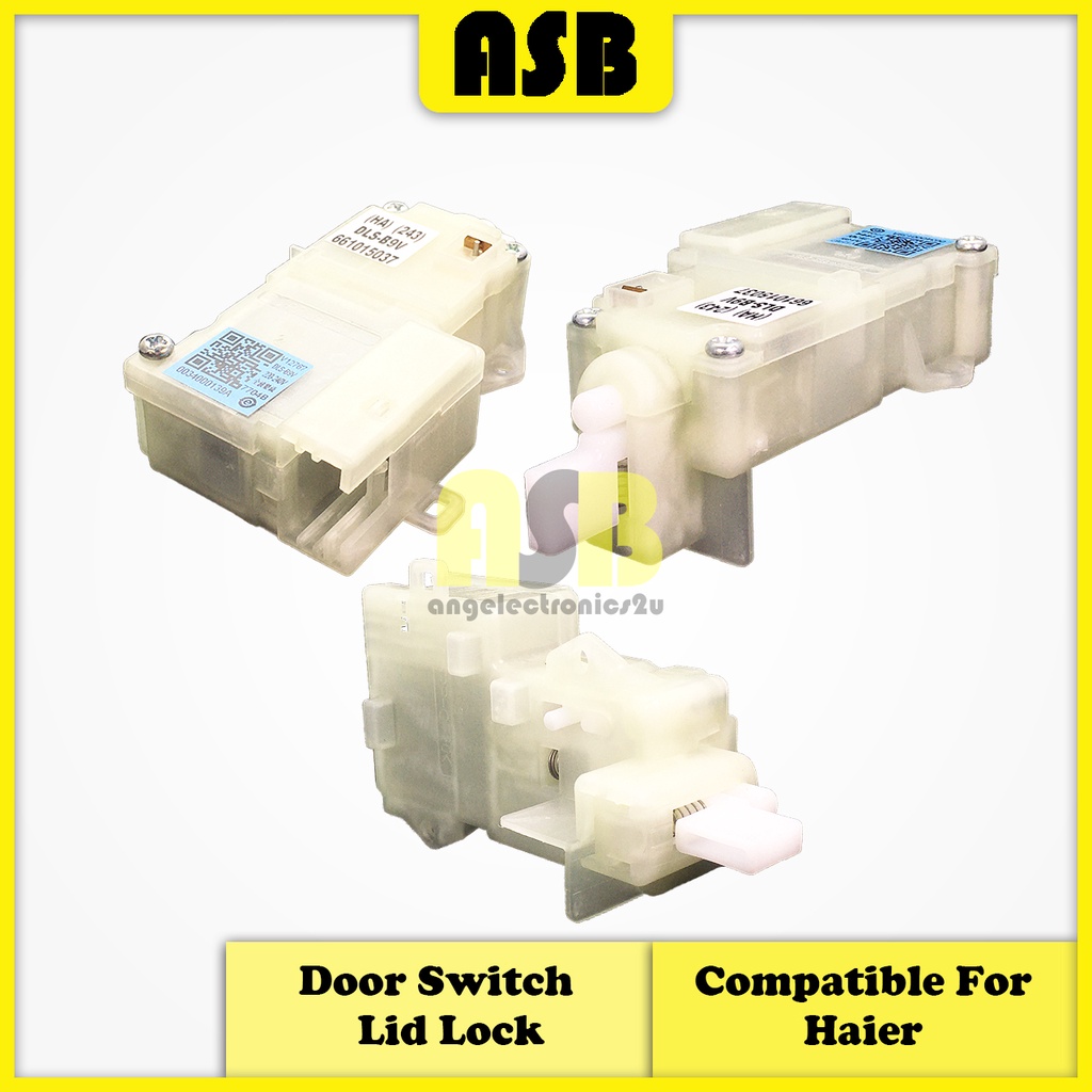 (1pc) ( Compatible : Haier ) Washing Machine Door Switch / Lid Lock / Suis Pintu Mesin Basuh ...