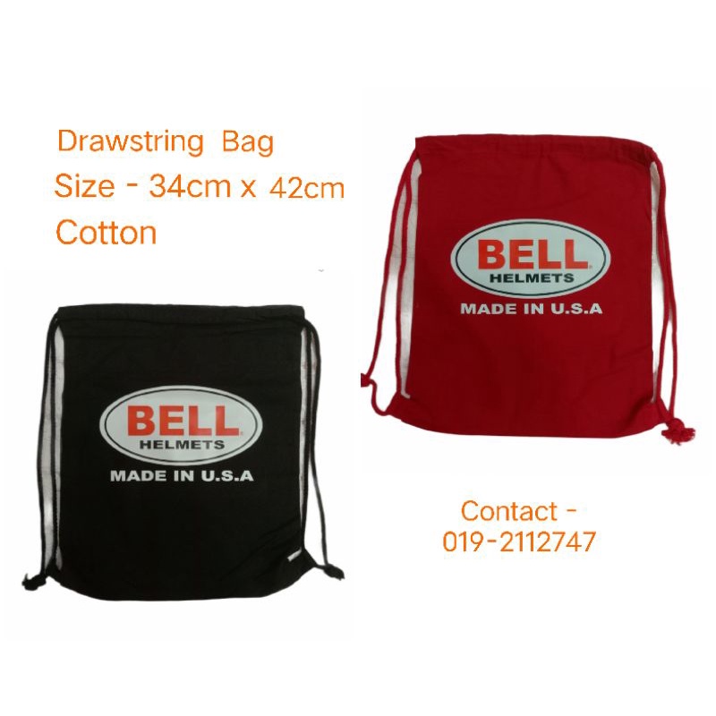 Bell Bag Drawstring Bag Beg Jerut Galas Bell | Shopee Malaysia