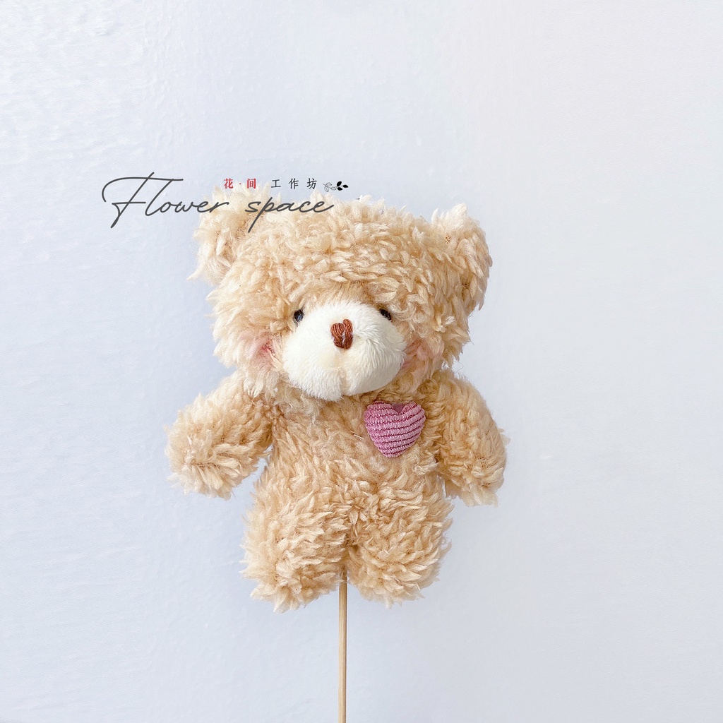 Mini Fluffy Teddy Bear Toy Plush Mini Bear Doll Gift Bouquet Small Bear ...