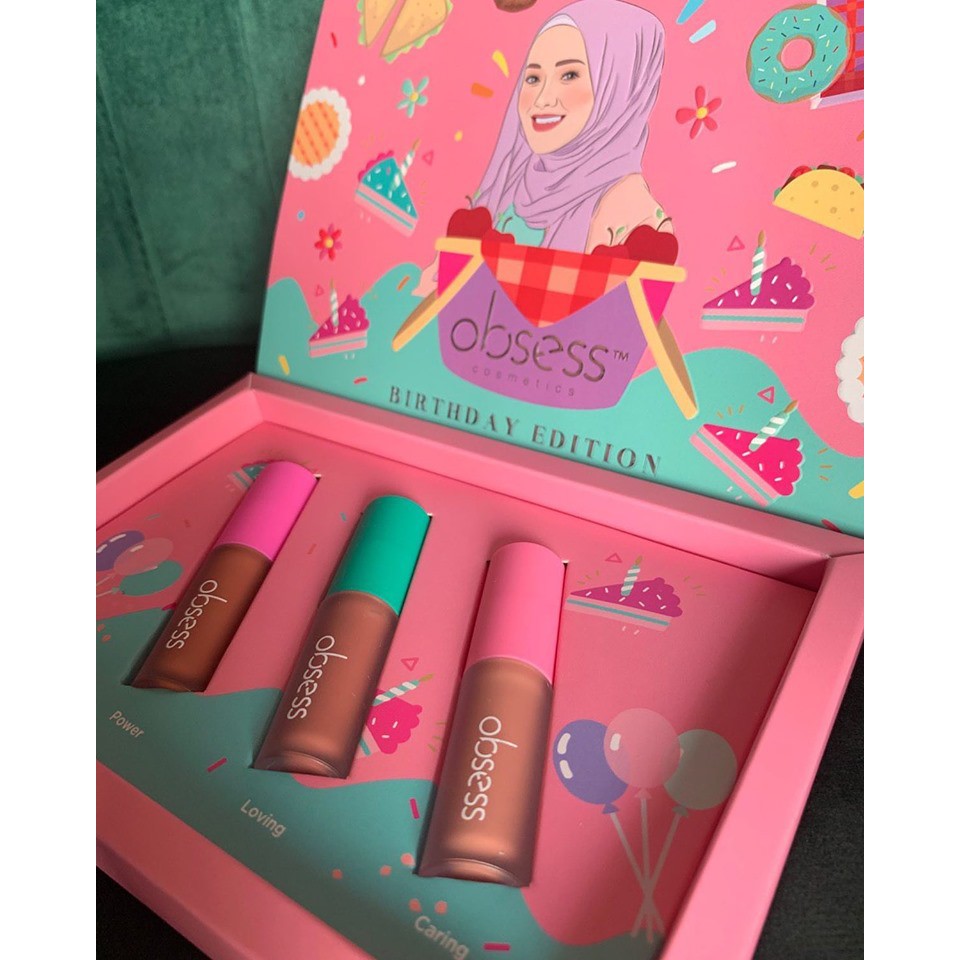 💥NEW! READY STOCK, LIMITED EDITION💥OBSESS LIPMATTE Birthday Edition ...