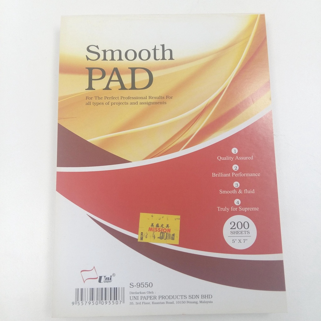 Smooth Pad (5" x 7") | Shopee Malaysia