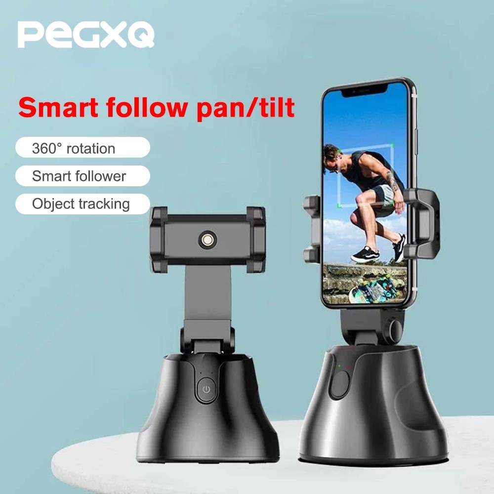 Smart Shooting Selfie Stick Tripod Intelligent Follow 360° Rotation Face Object Tracking Smart ...