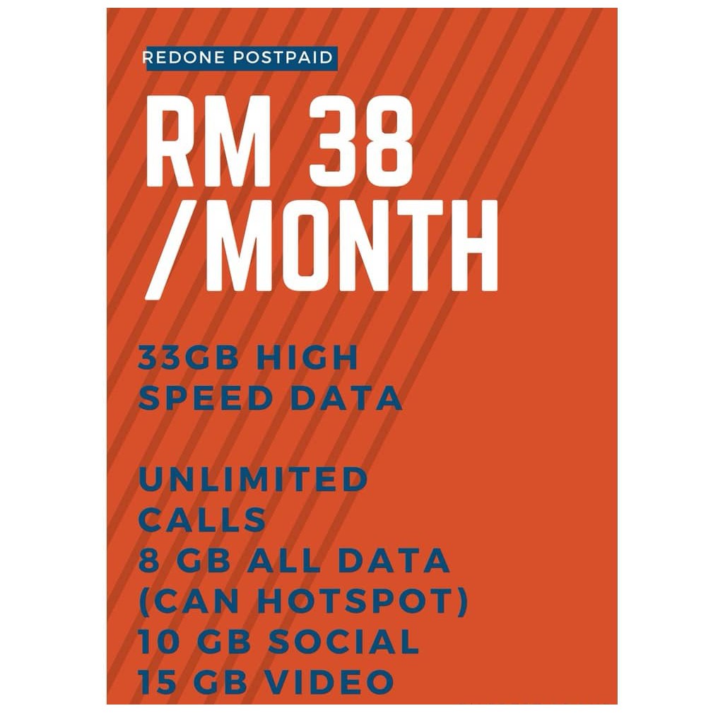 redONE amazing package (pakai 1 year FREE smartphone) | Shopee Malaysia