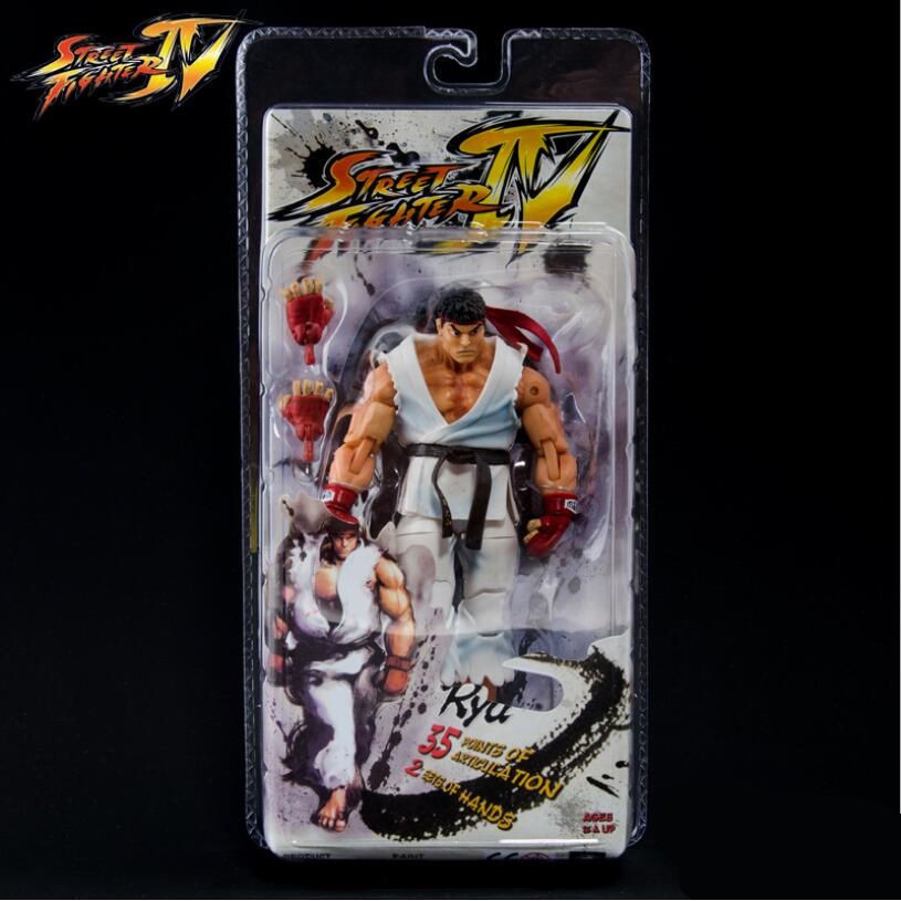 NEW Street Fighter 4 SF4 7'' Warrior Action Figure Ken chun-li ryu ...
