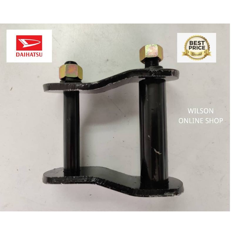 Daihatsu Delta DV57,DV58,DV99,DV116 Shackle Kit Rear Spring Rear Side ...