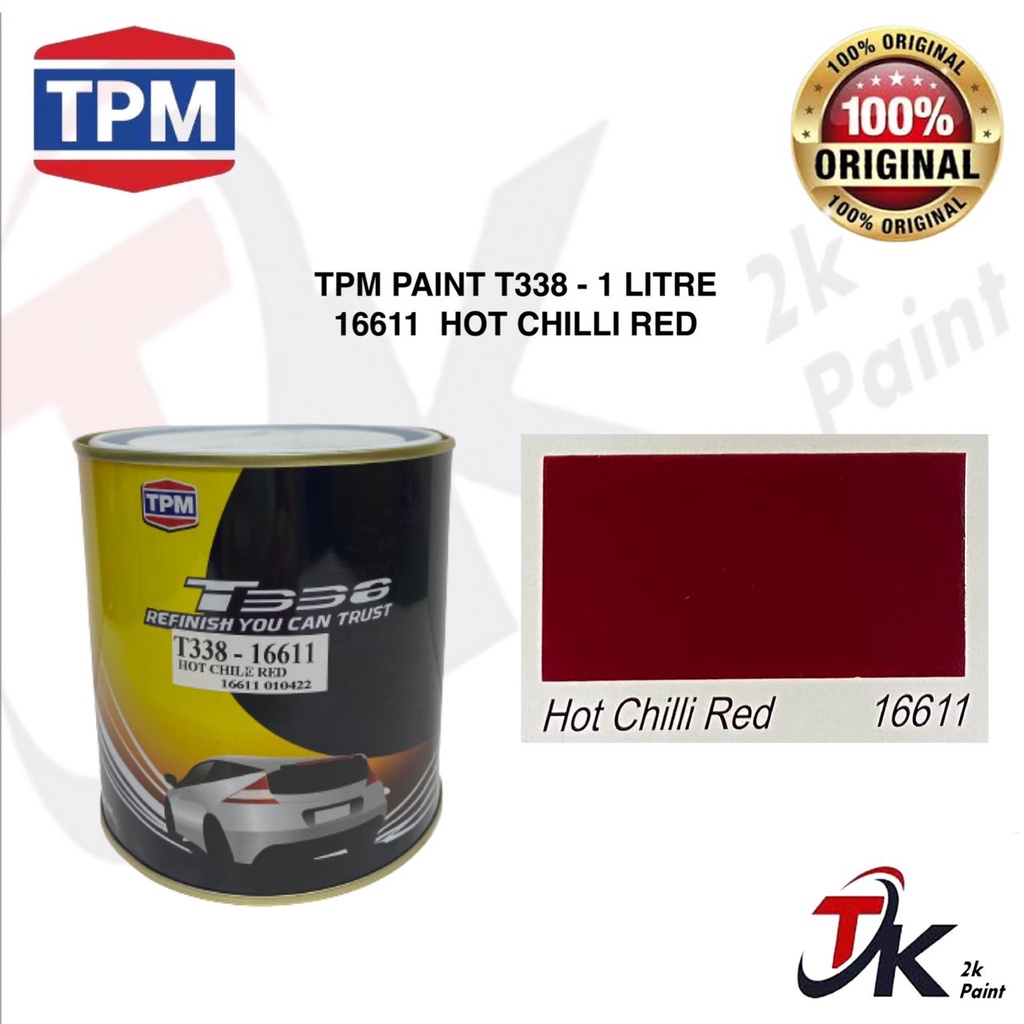 TPM T338 AUTO ENAMEL GLOSS FINISH PAINT / Cat Kereta / Lampat kering ...