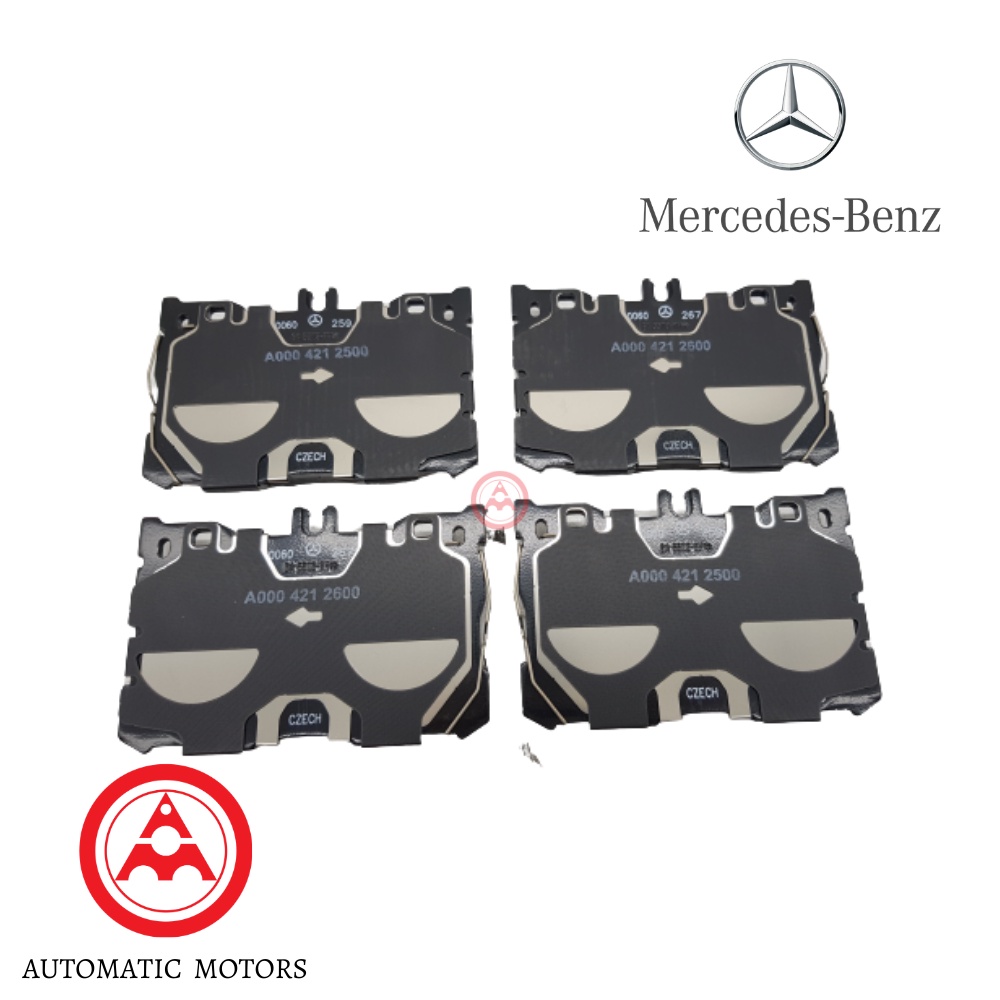 Original Mercedes Benz Front Brake Pad Set W253-GLC250 Amg Sports W205 ...