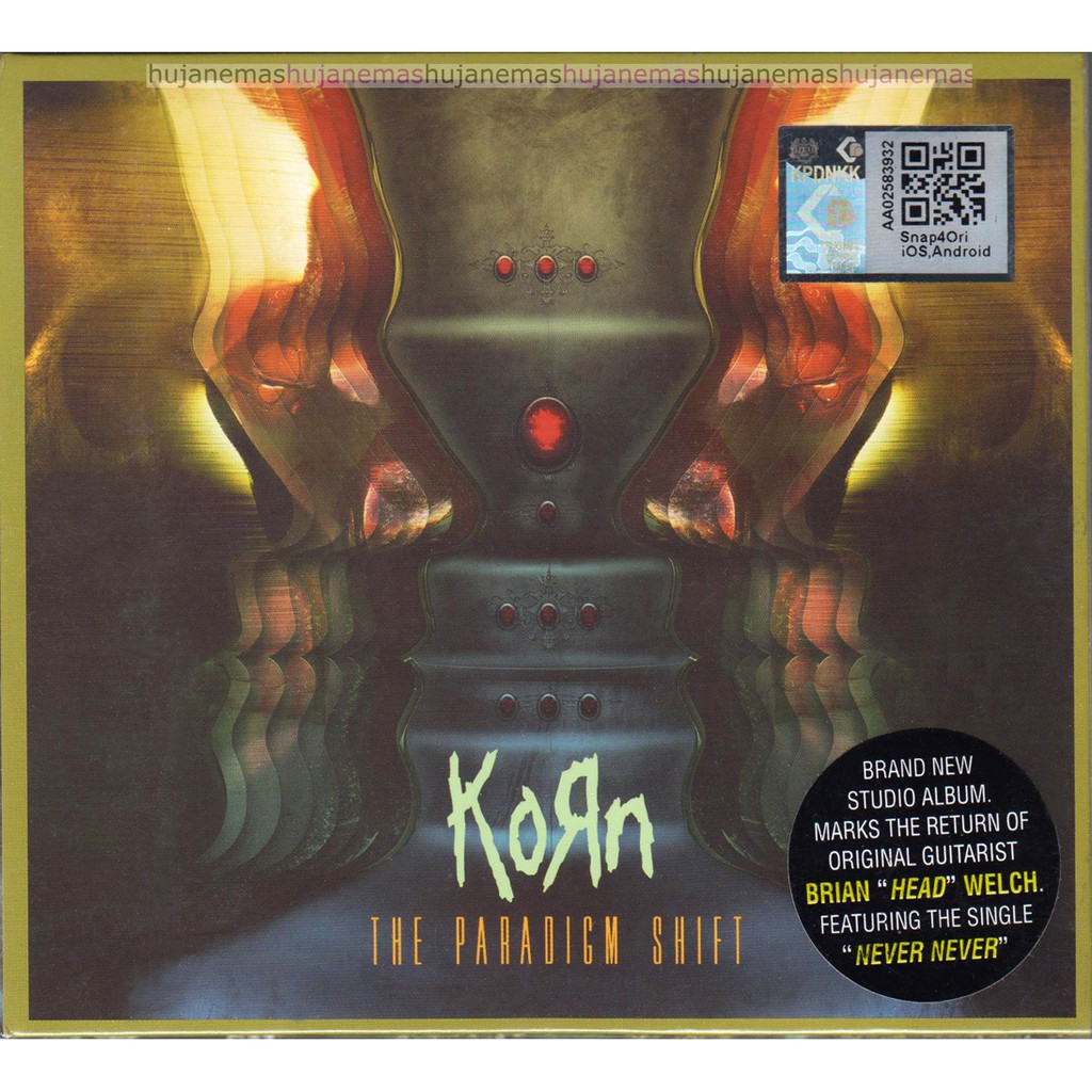 KORN - The Paradigm Shift 2013 UNIVERSAL MUSIC DELUXE EDITION DIGIPAK ...
