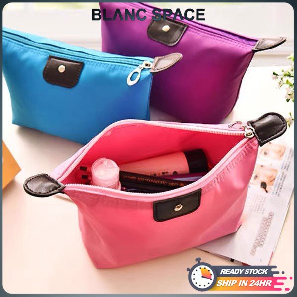 [BS]Make Up Cosmetic Bag Travel Waterproof Nylon Portable Pouch Coin ...