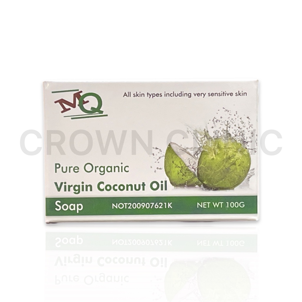 MQ Pure Organic Virgin Coconut Oil Soap 100G | Shopee Malaysia
