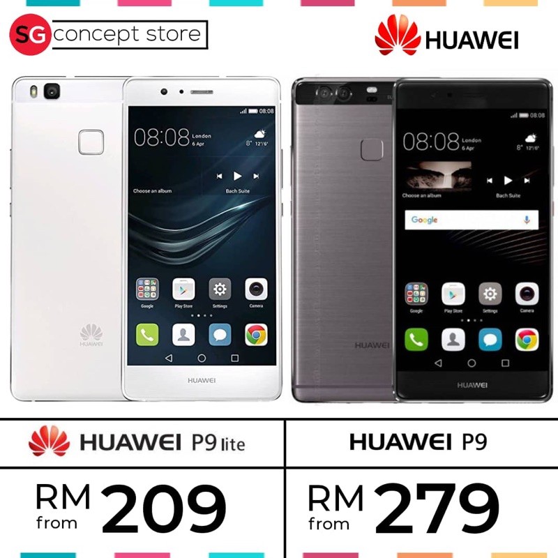 Huawei P9 & P9 lite (3GB ram 16/32GB) rom 4G lte network (origianal ...